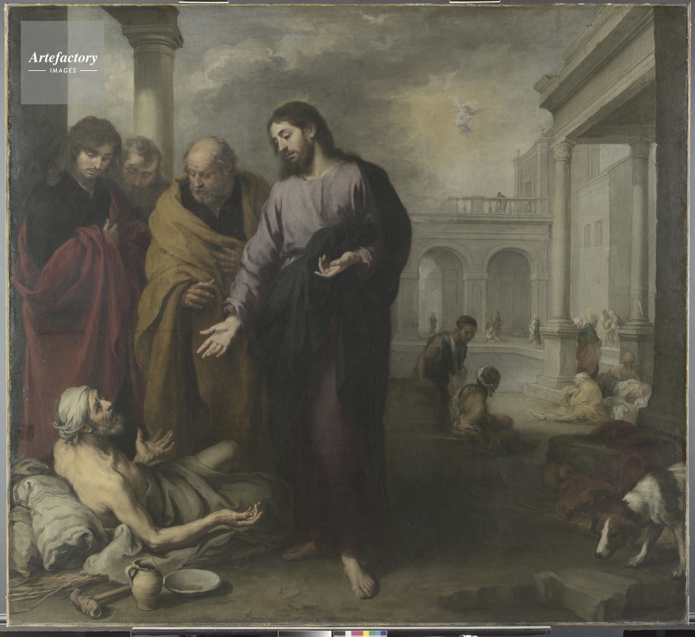 Christ healing the Paralytic at the Pool of Bethesda