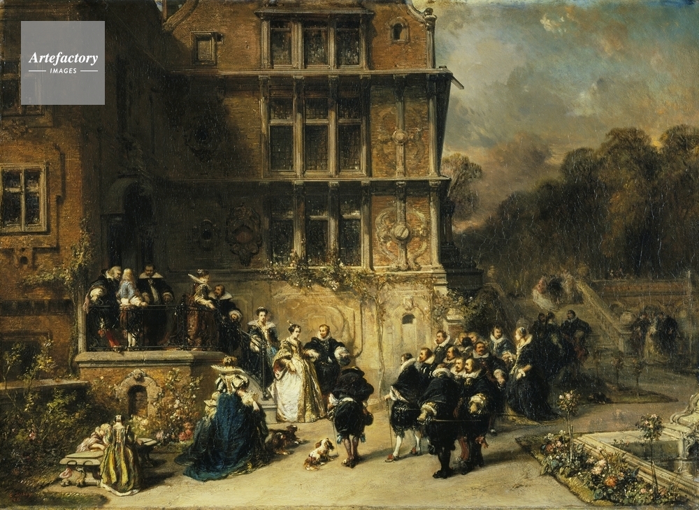 Court Reception at a Château